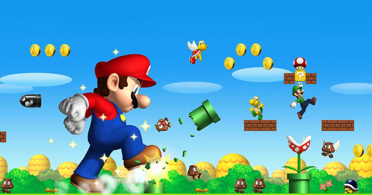 Terug naar de jaren tachtig met Mario Bros, Duran Duran en gewafeld ...