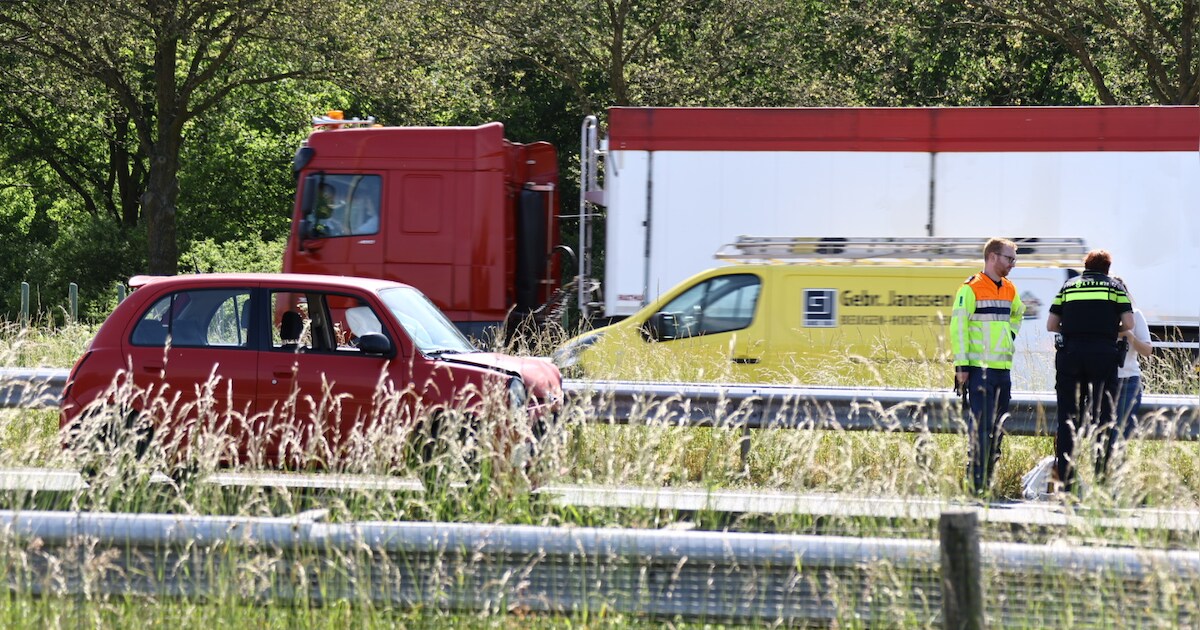 Ongeval met meerdere voertuigen op de A73 bij Cuijk | Land van Cuijk ...