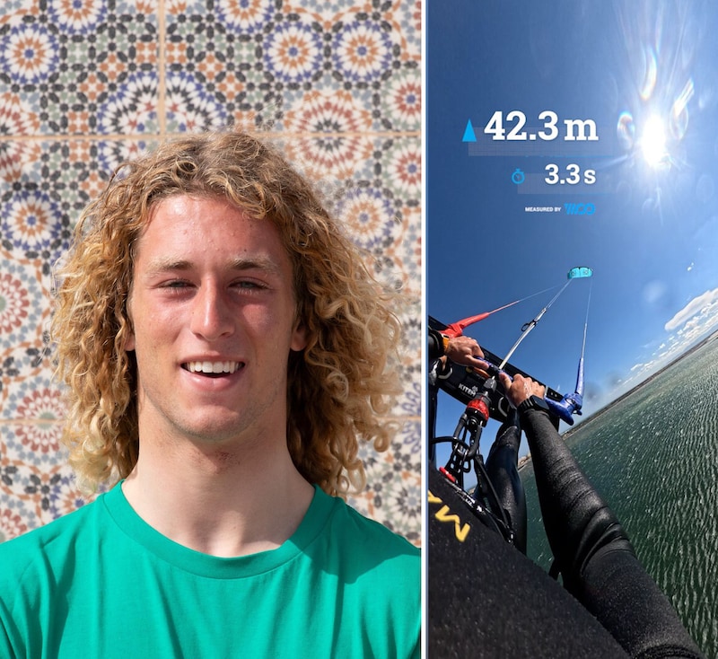 Achterhoe­ker Jamie (20) springt dertien verdiepin­gen hoog en ...