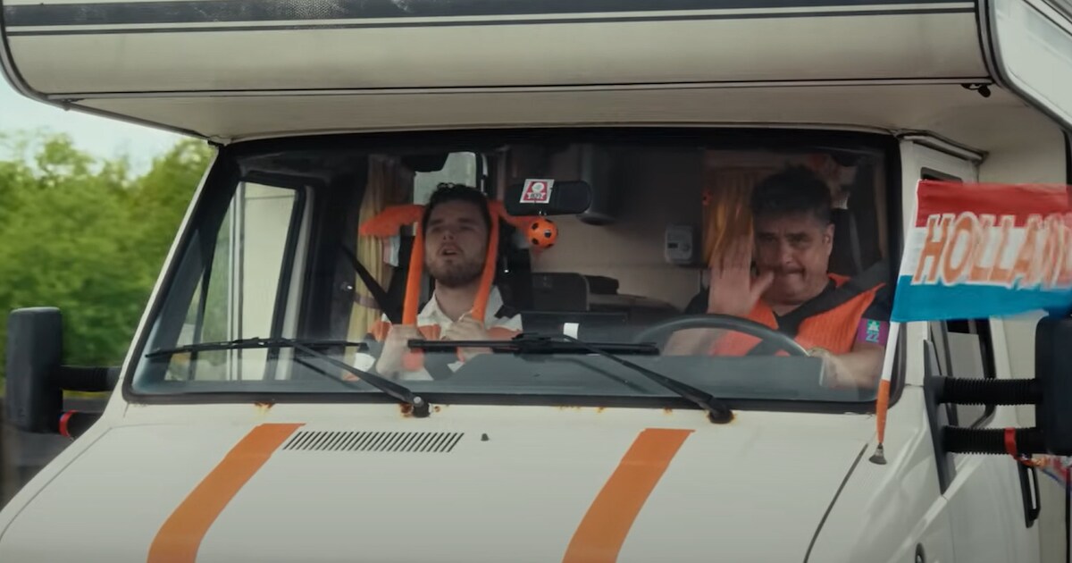 Tim (26) is ‘zoon van Frank Lammers’ in Jumbo-reclame, maar hoopt ...