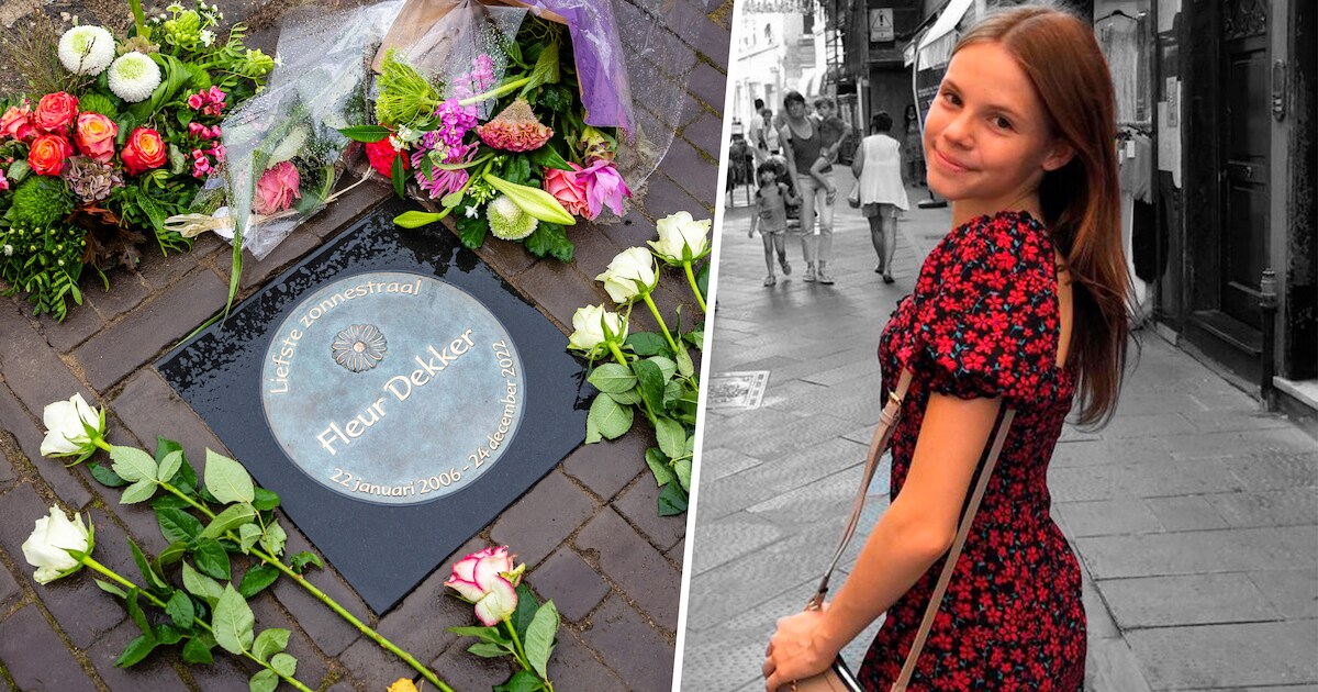 Een monument voor Fleur (16), die dag voor kerst verongelukte: ‘Ze was ...