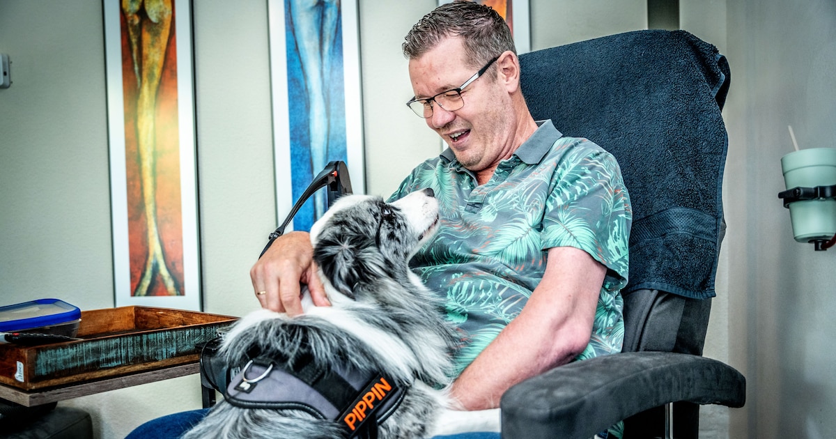 Slopende spierziekte ALS heeft Leons leven in zijn greep, toch zwemt ...