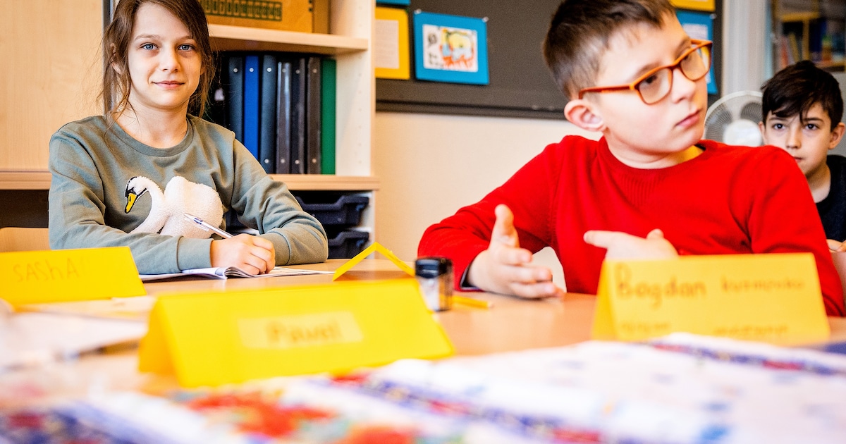 Stoppen is geen optie, Oekraïense kinderen houden taallessen Nederlands | West Maas en Waal | De ...