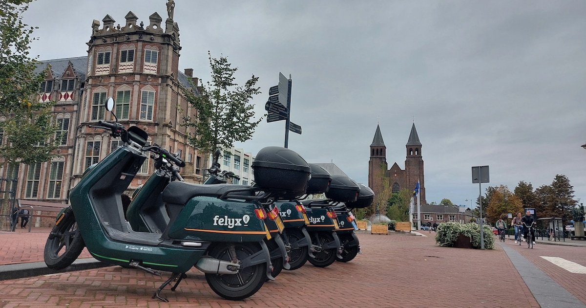 Waar deelscooters uit andere steden alweer verdwijnen, zet Felyx ze in ...
