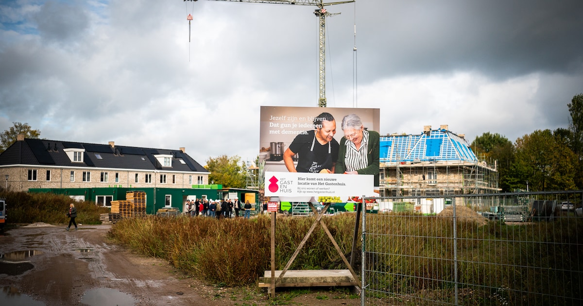 Mijlpaal voor nieuw huis voor mensen met dementie, waar bewoners gewoon ...