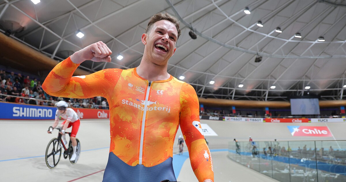 Harrie Lavreysen opnieuw wereldkampioen keirin op WK baan, zilver voor ...