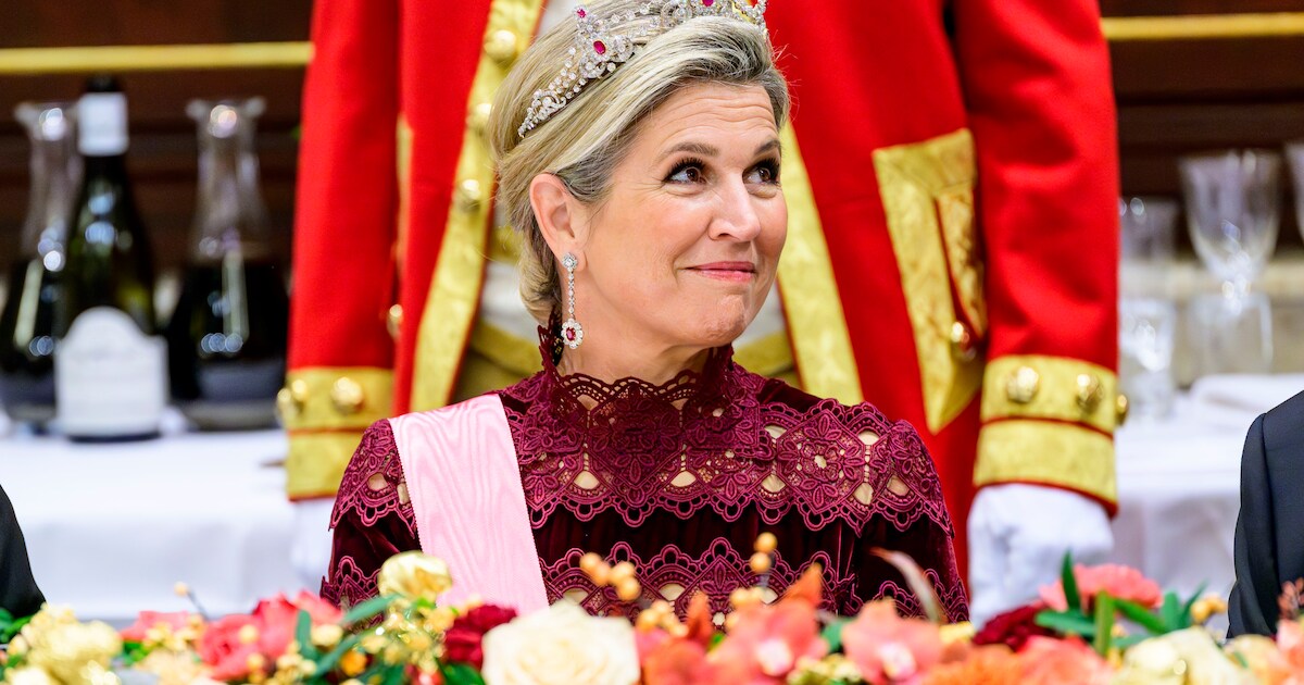 Máxima’s schoonheid verdween naar de achtergrond door alle toeters en ...