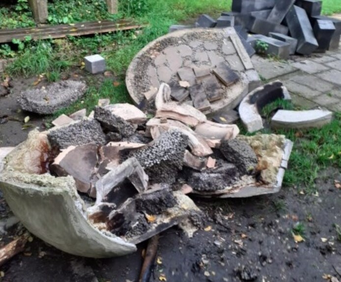 ‘Ongenodigde gasten’ slopen pizzaoven van Didamse scouting: ‘Hoe zielig ...