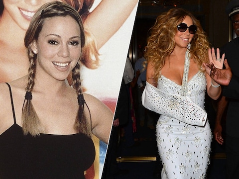 Mariah Carey ging van de girl next door naar een ultra high cut ...