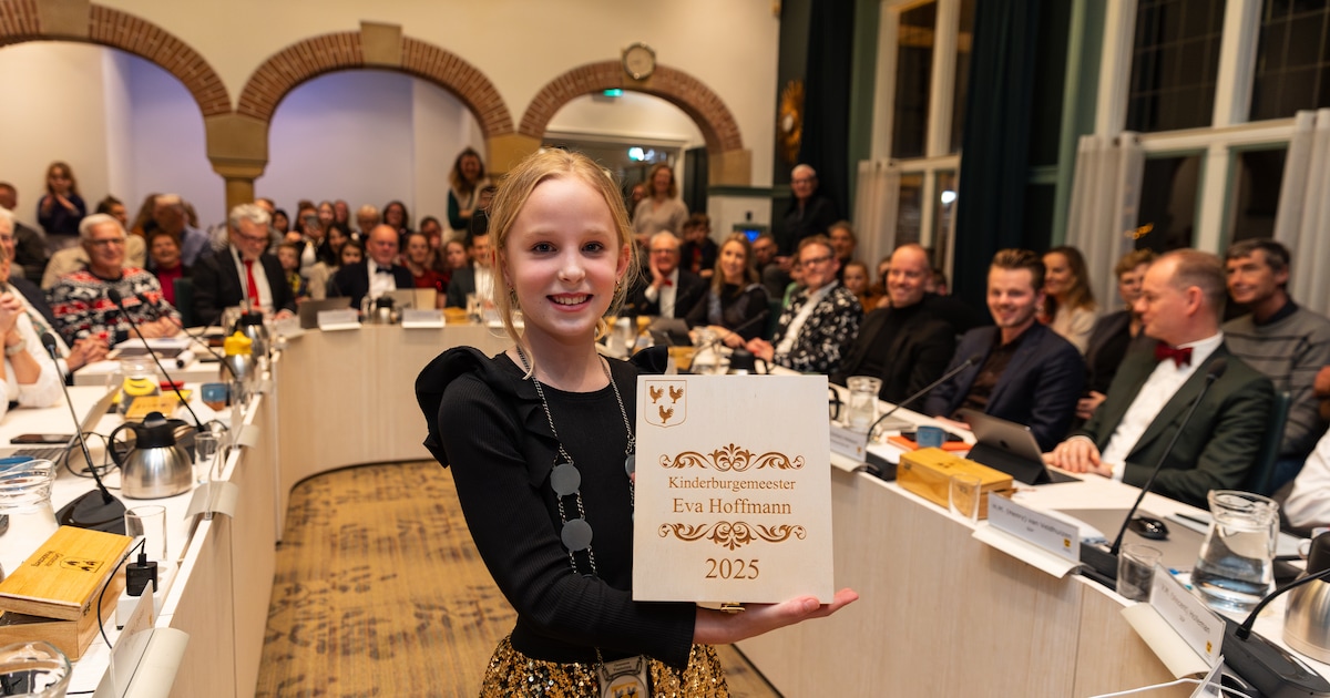 Eva (10) nieuwe kinderburgemeester van Woudenberg | Amersfoort | De Gelderlander.nl