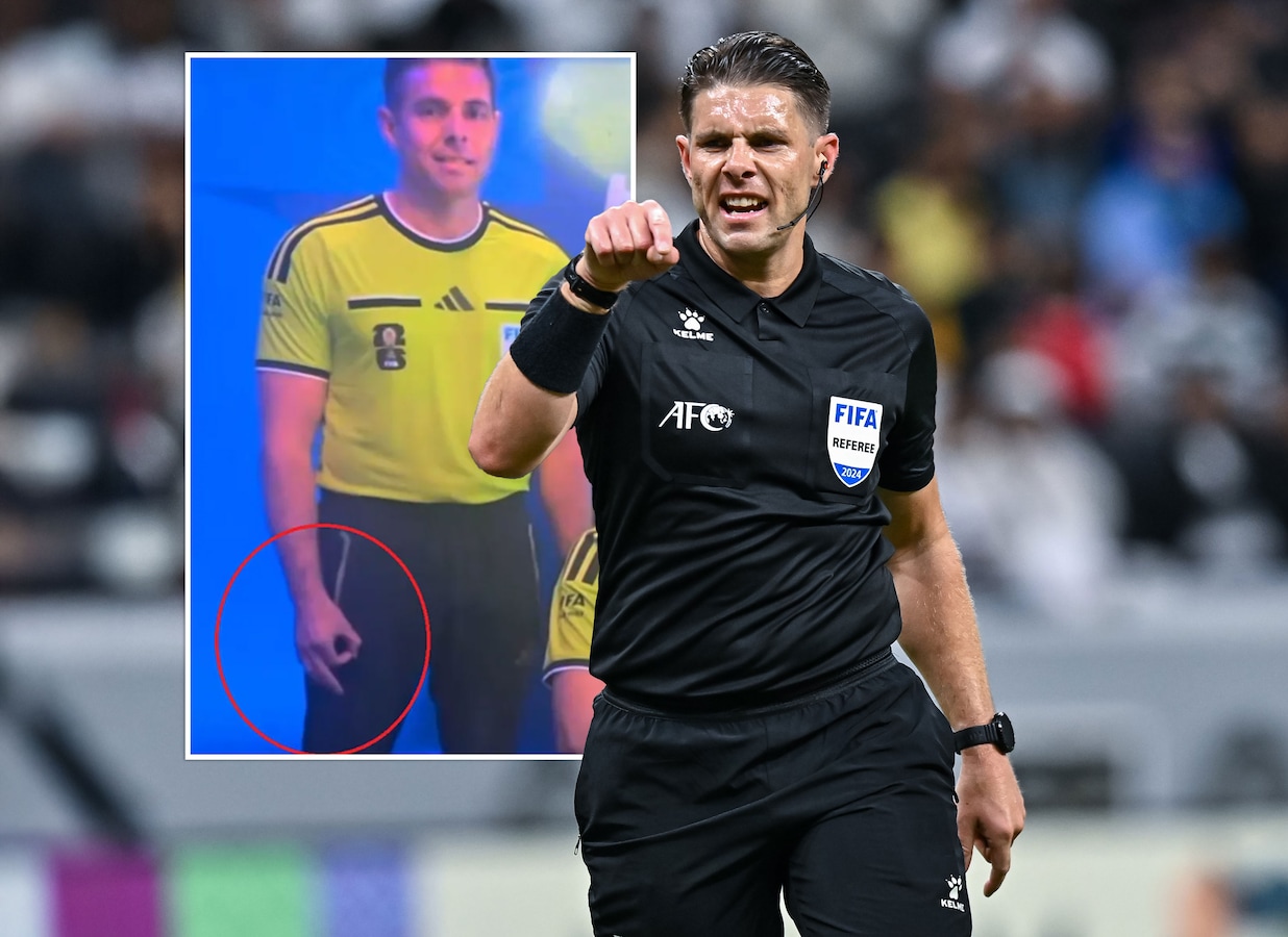Wat deed die VAR daar met zijn hand? FIFA onderzoekt mogelijk ‘White ...