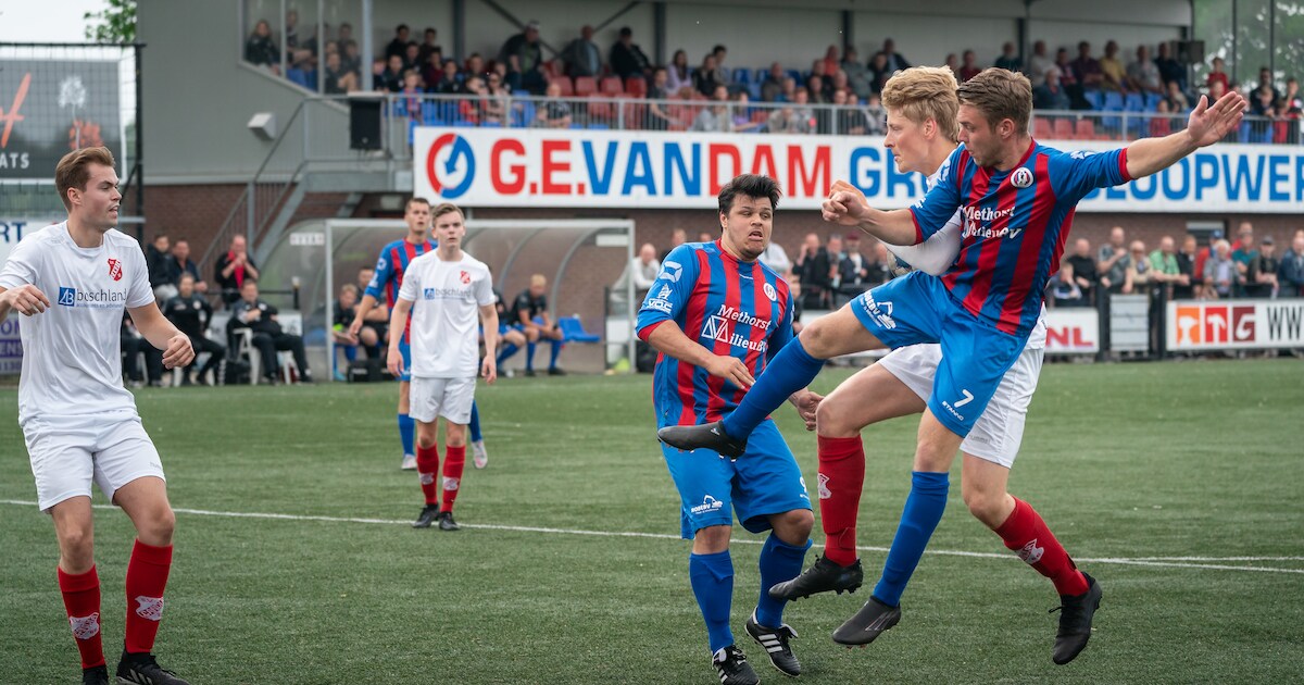 Van Beijnum blijft met ‘zijn’ VVA op titelkoers na derbyzege op Candia ...