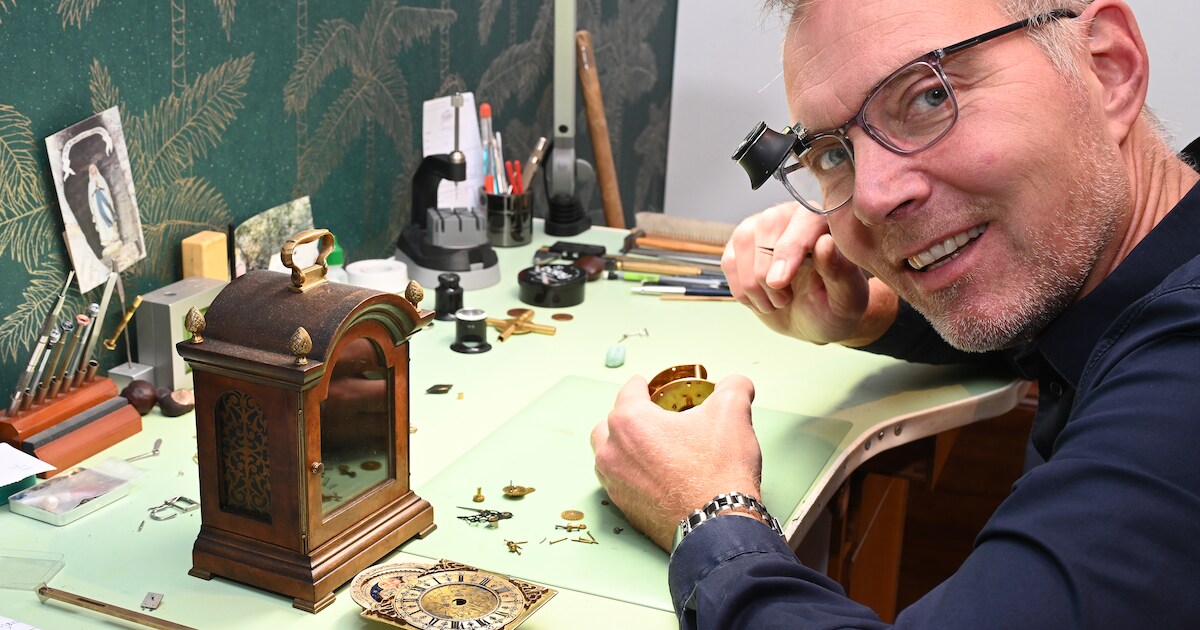 Ralph is klokkenmaker: ‘Mooi om een oude koekoeksklok aan de praat te ...