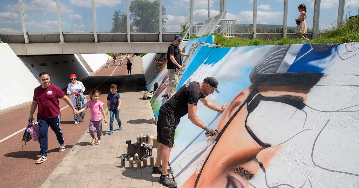 Fietstunnel onder de Rondweg-Oost blijft langer dicht, nog even ...