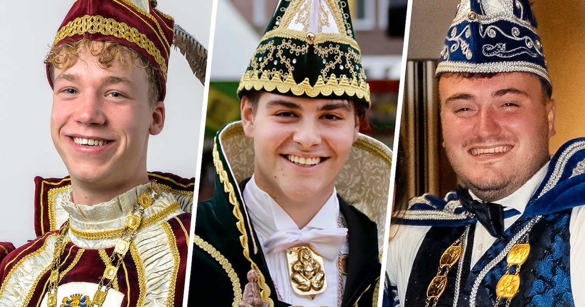 De prinsen zijn jong dit jaar: deze drie twintigers betreden verrassend ...