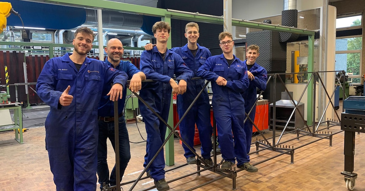 Metaalstudenten ROC Rivor bouwen bijzondere boot en WSDV ...