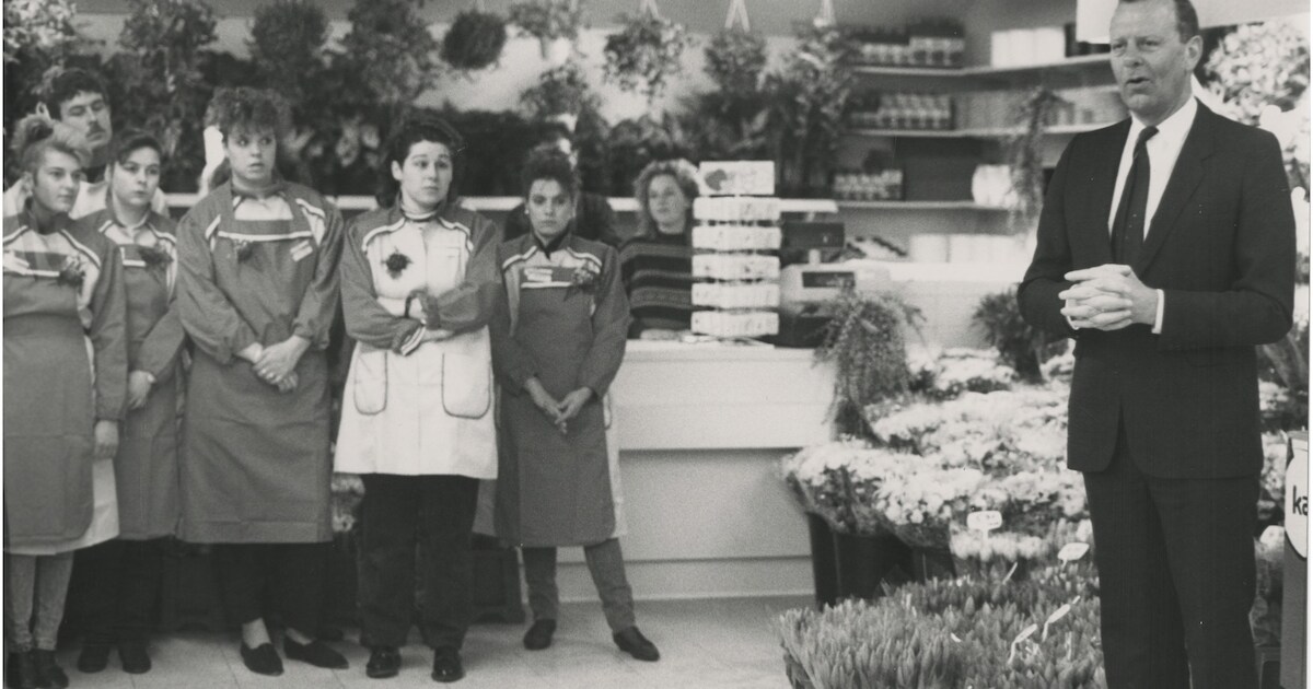 Wie zat er achter de kassa van de Edah in Heeze? Supermarkt opende eind ...