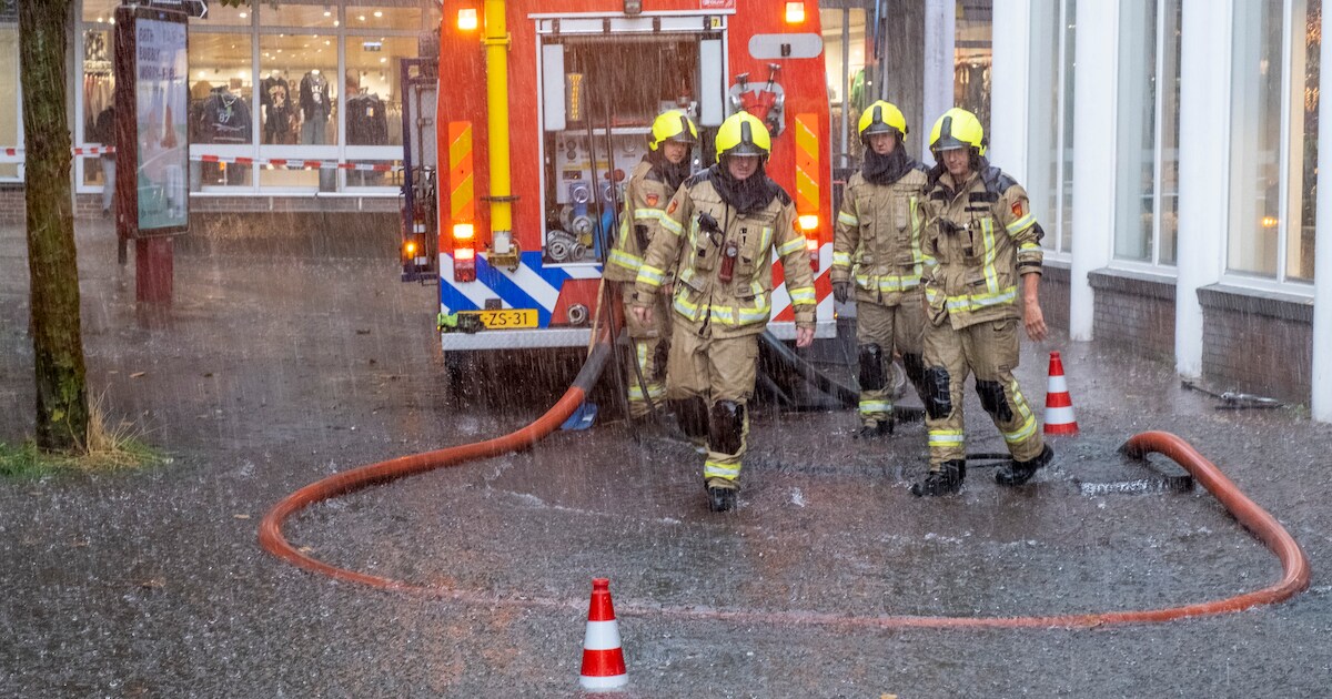 Ruim 200 meldingen van wateroverlast in Zeeland: ‘Het is puinhoop ...