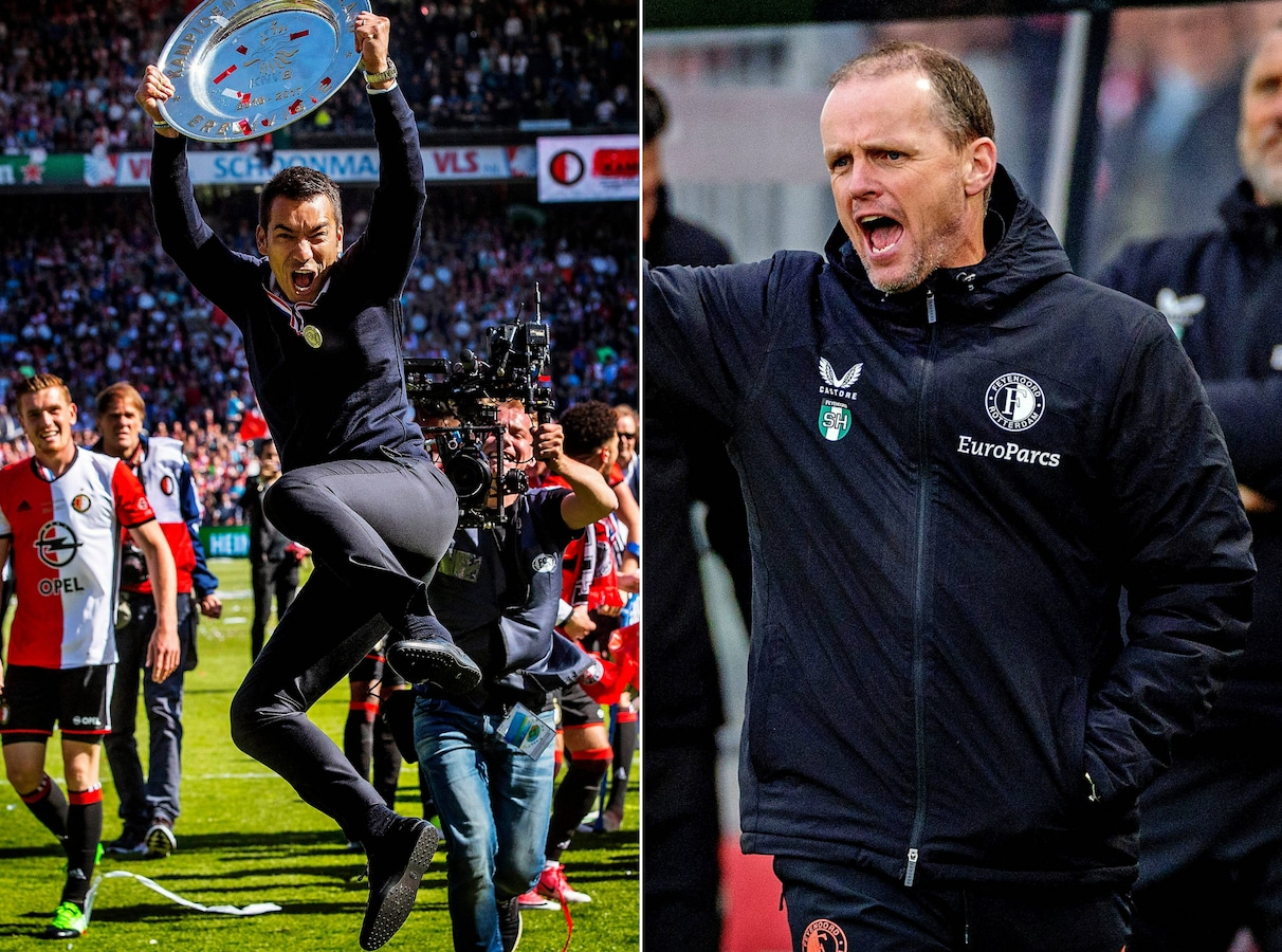 Feyenoord hoopt met trainerskoppel weer het voetbal te gaan spelen waar ...