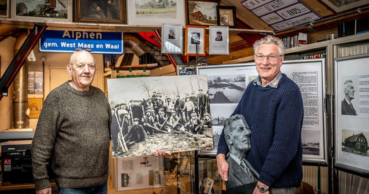 De man die Alphen redde met dynamiet krijgt eerbetoon, er moest iets ...