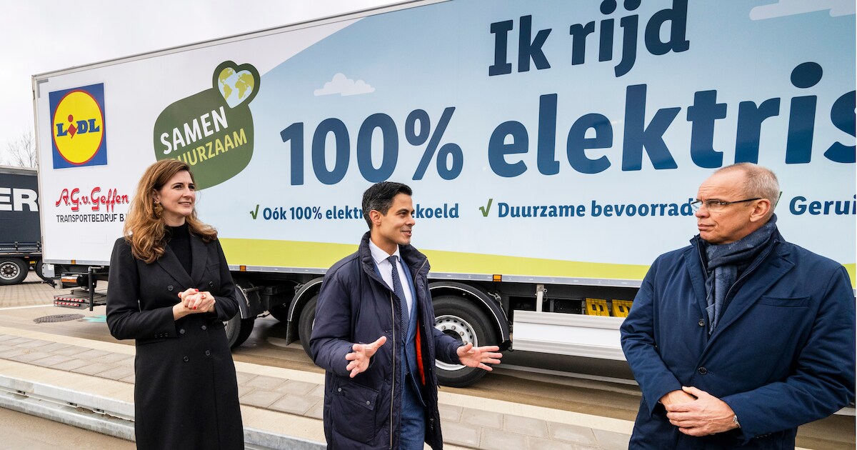 Discounter bevoorraadt alle winkels vanaf nu fossielvrij: ‘Lidl wacht ...