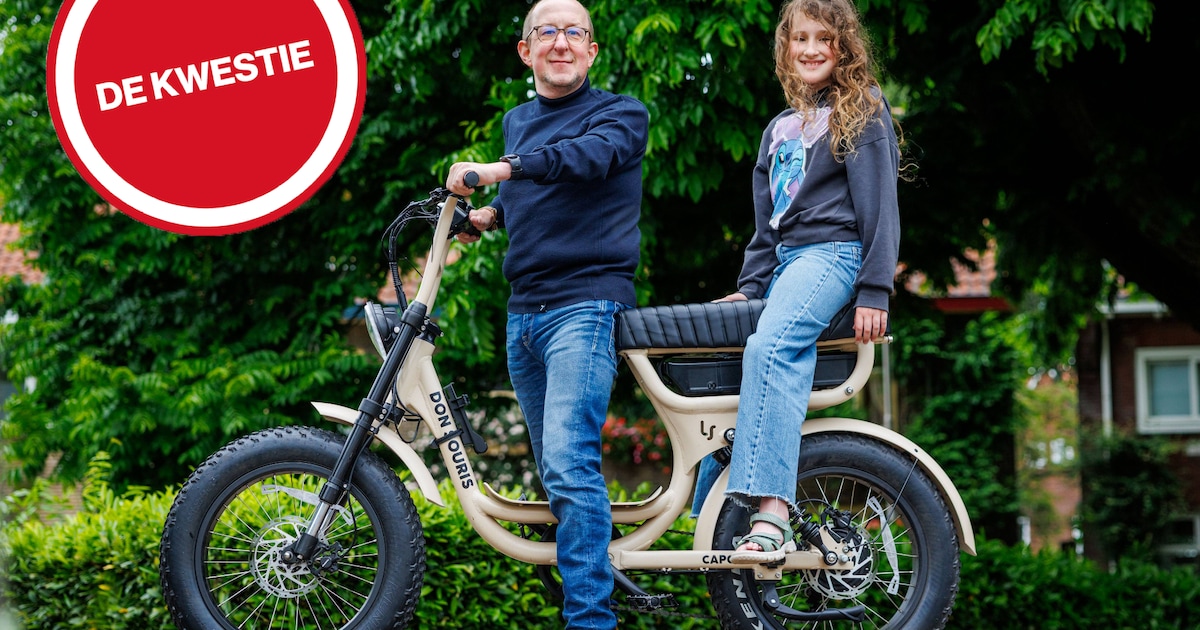 Tot grote verbazing van collega’s kocht Bram (46) een fatbike: ‘Ze vragen of ik aan het puberen ...