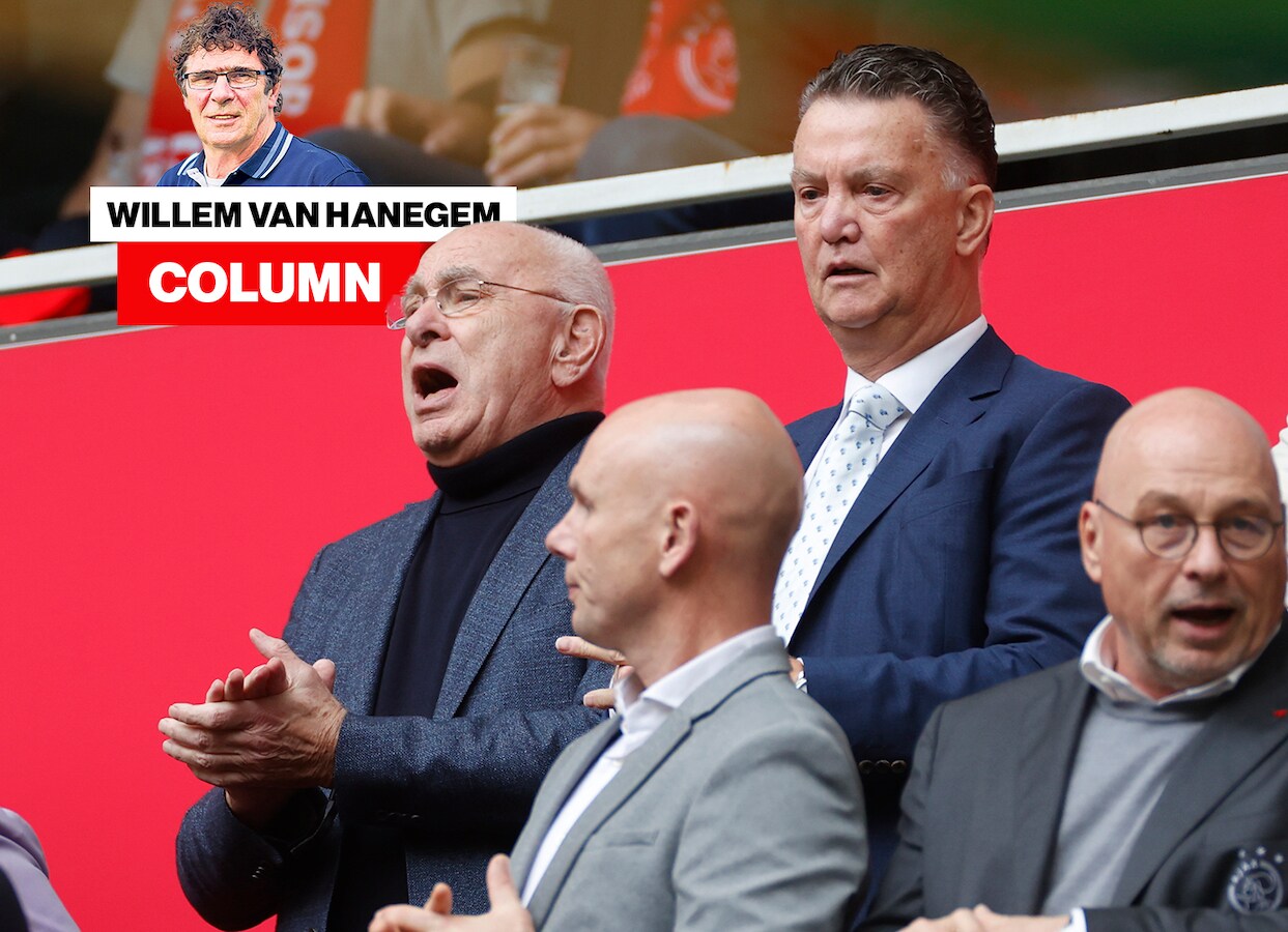 Column Willem van Hanegem | We kennen Louis van Gaal, hij gaat zich bij ...