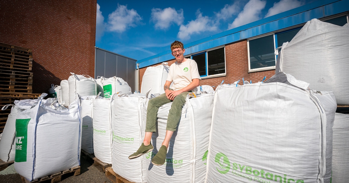 Sybren (25) verkocht stekjes vanuit zijn kamer, nu zit zijn bedrijf in ...