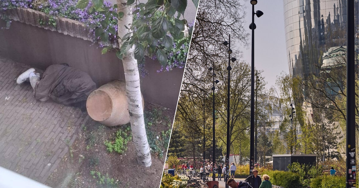 Verslaafden poepen en plassen in de portiek: man wil na drie maanden al ...