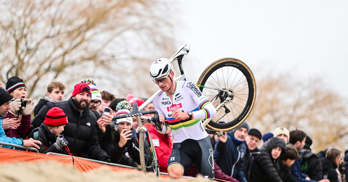 Mathieu van der Poel wint voor zevende keer in het zand van Antwerpen ...