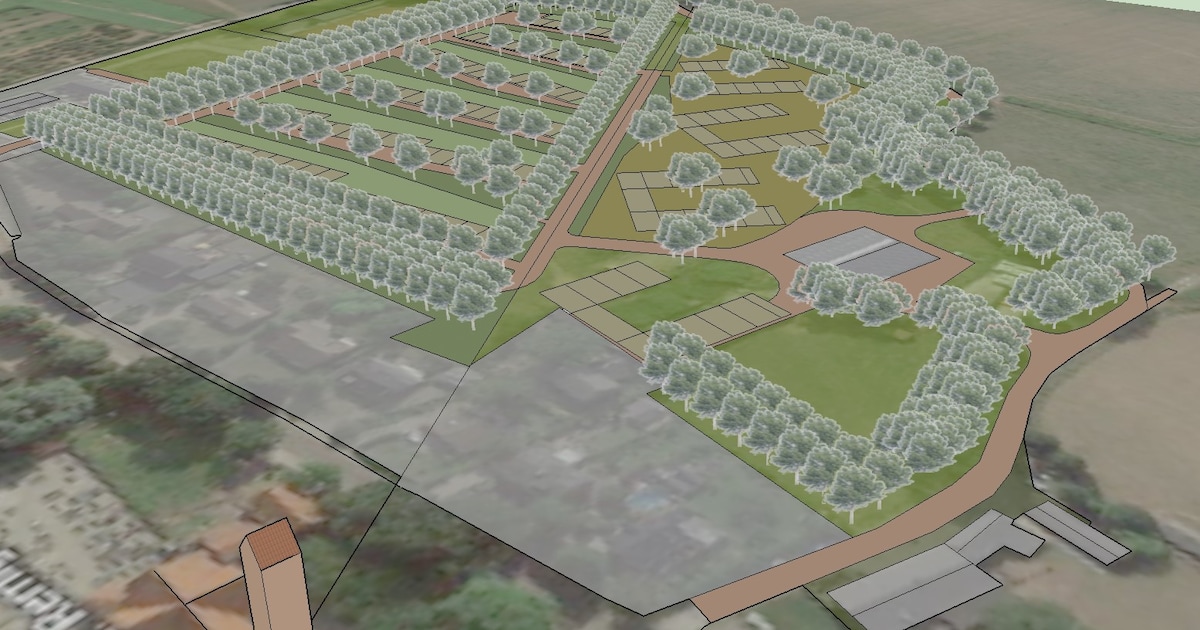 Plan voor wijk met ruim tweehonderd huizen in Leuth: erfpacht moet ...