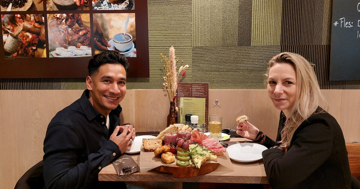 Shanna en Michael onderbreken verbouwing voor brunch, ontbijtclubje ...