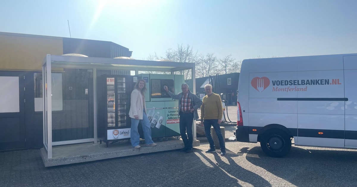 Statiegeldmachine Tatelaar steunt Voedselbank Montferland | Montferland ...