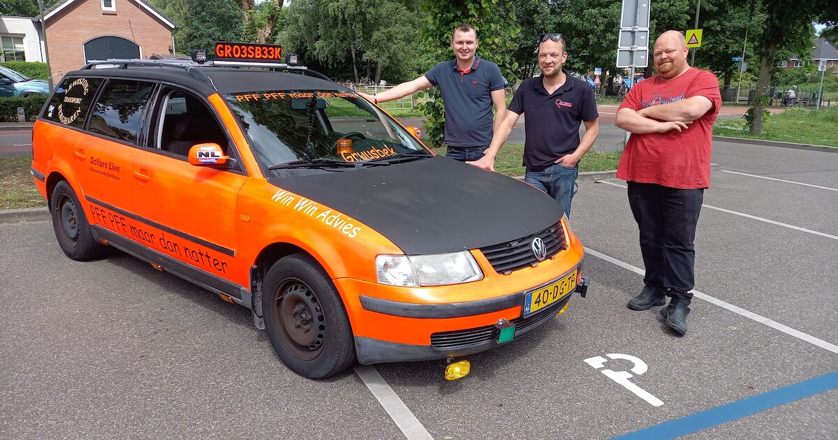 Rally van 2400 kilometer in een afgereden Passat: PFF PFF maar dan ...