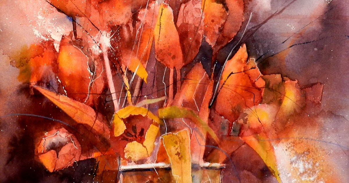 Aquarellen in Hyacinthuskapel van het Kunstkabinet | Uit-tips Tiel | De ...