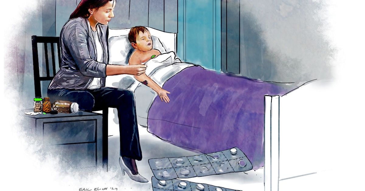 Nina werd ziek gemaakt door haar moeder: ze lag vastgebonden op bed en ...