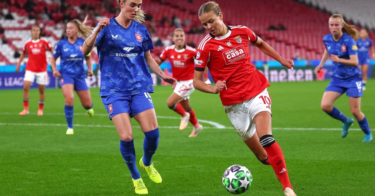 FC Twente Vrouwen schiet weinig op met punt tegen Benfica | Enschede ...