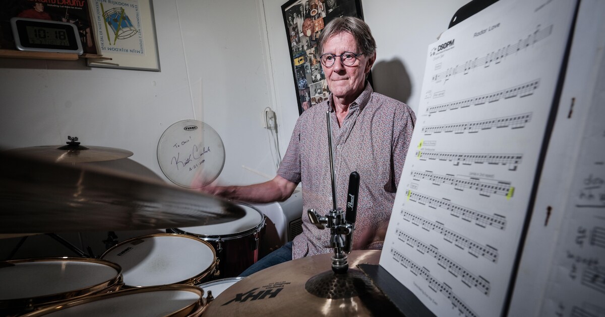 Lekker spelen voor de Golden Earring: Duivense drummer Chris van den Eijkel doet mee aan ...
