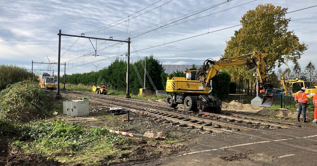 ProRail: Pas volgende week vrijdag weer treinverkeer tussen ...