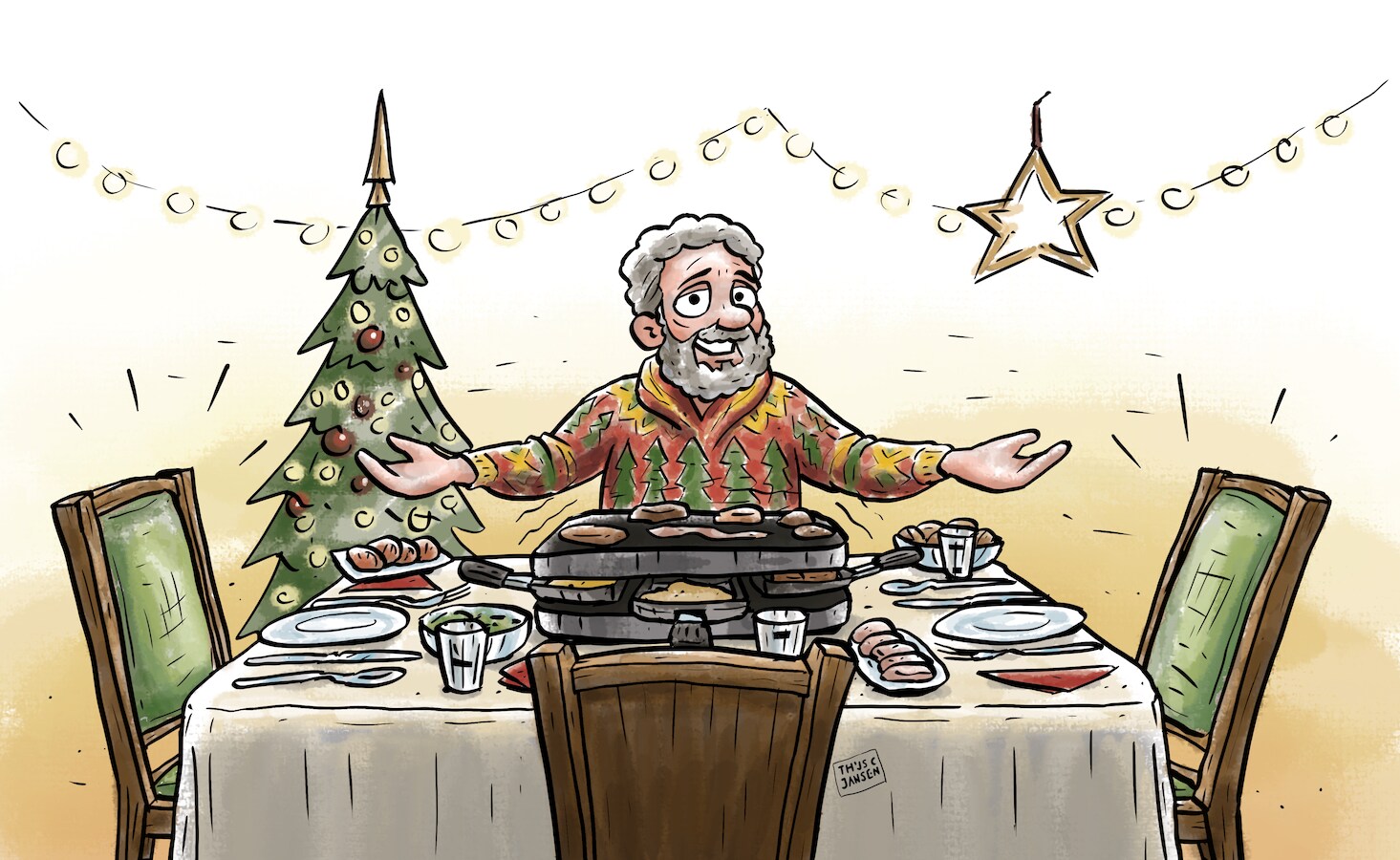 Weduwnaar René (62), die gezelschap zocht om te gourmetten, had een ...