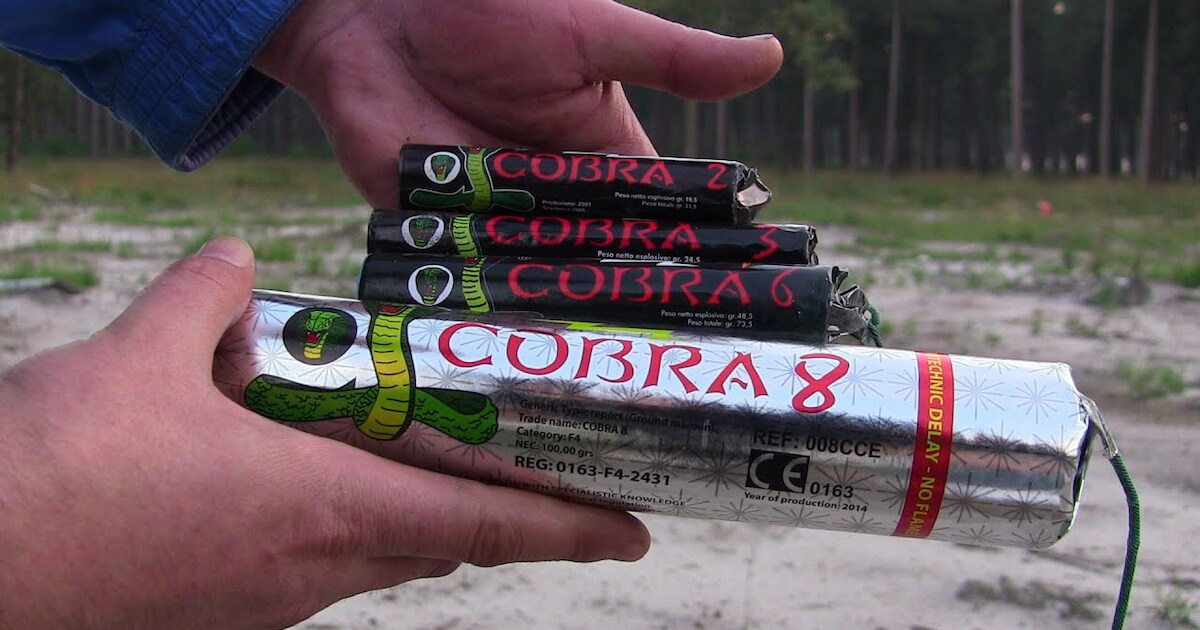 De Cobra is het favoriete explosief van criminelen: driehonderd stuks ...