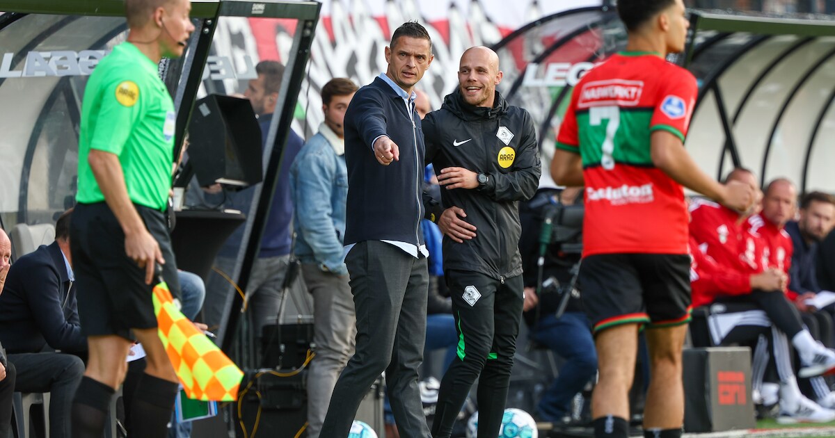 Meijer trots op NEC na gelijkspel tegen Feyenoord: ‘Bevestiging dat we ...