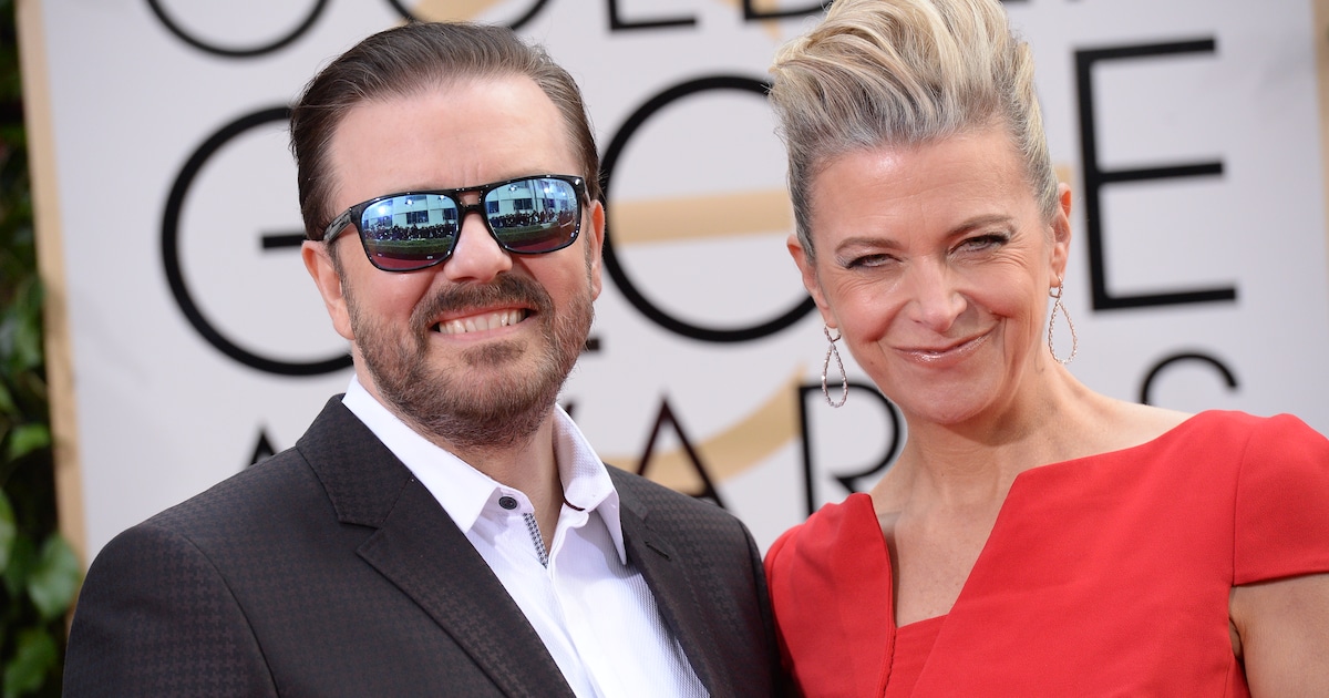 Schrijfster Jane Fallon, de partner van Ricky Gervais, heeft ...