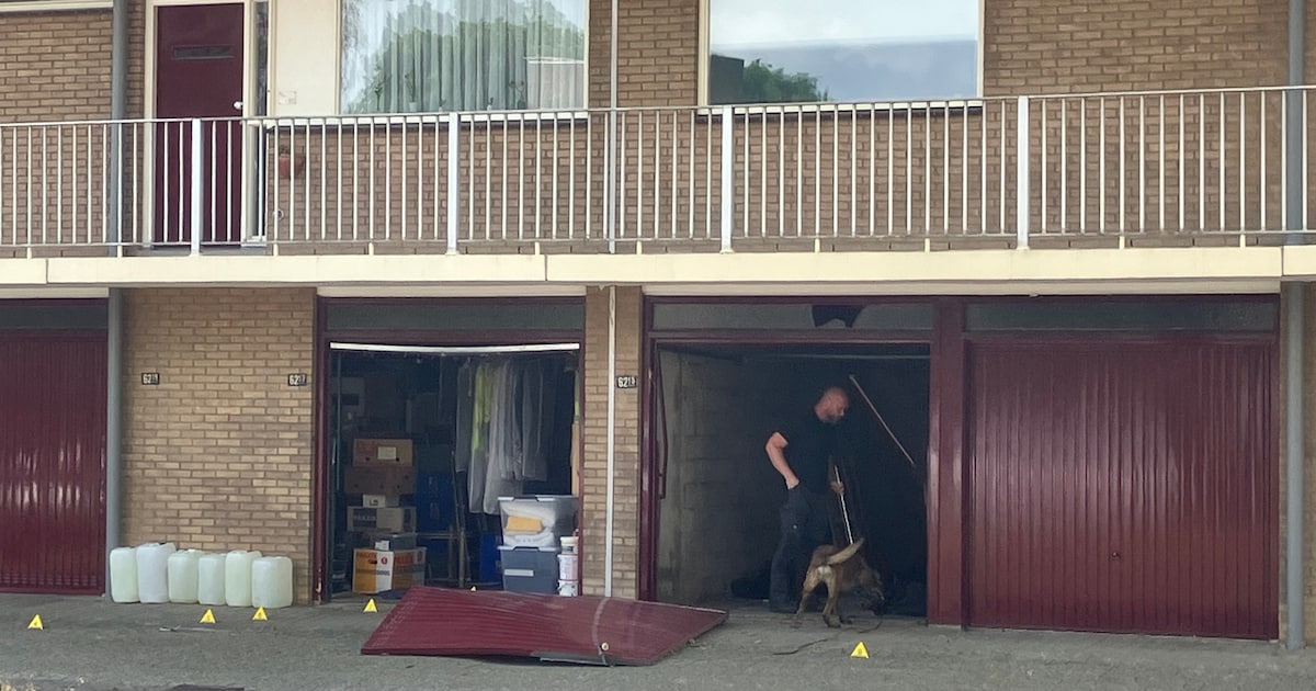 Een garagebox in Nijmegen als basis voor plofkrakers: professionele ...