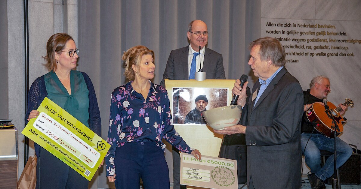 Dirk Zeldenrust Duurzaamheidsprijs voor Stichting Sport Support Arnhem ...