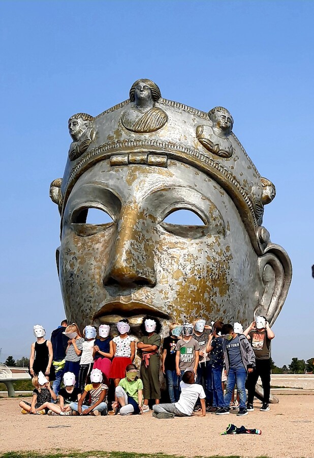 Hoe het Romeinse masker het gezicht van Nijmegen werd ...