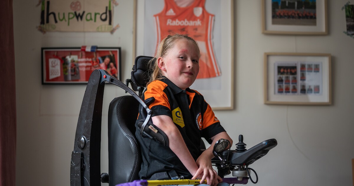 ‘Lot uit de loterij’ Signe (11) heeft een zeldzame spierziekte, nu is ...