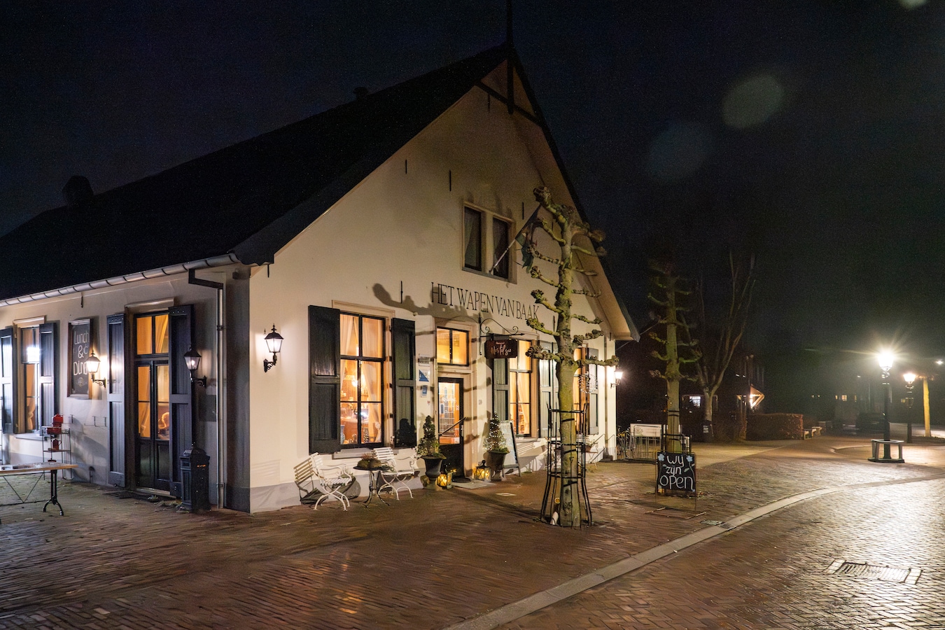 De sfeer bij dit stijlvolle restaurant is apart, het eten is bijzonder ...