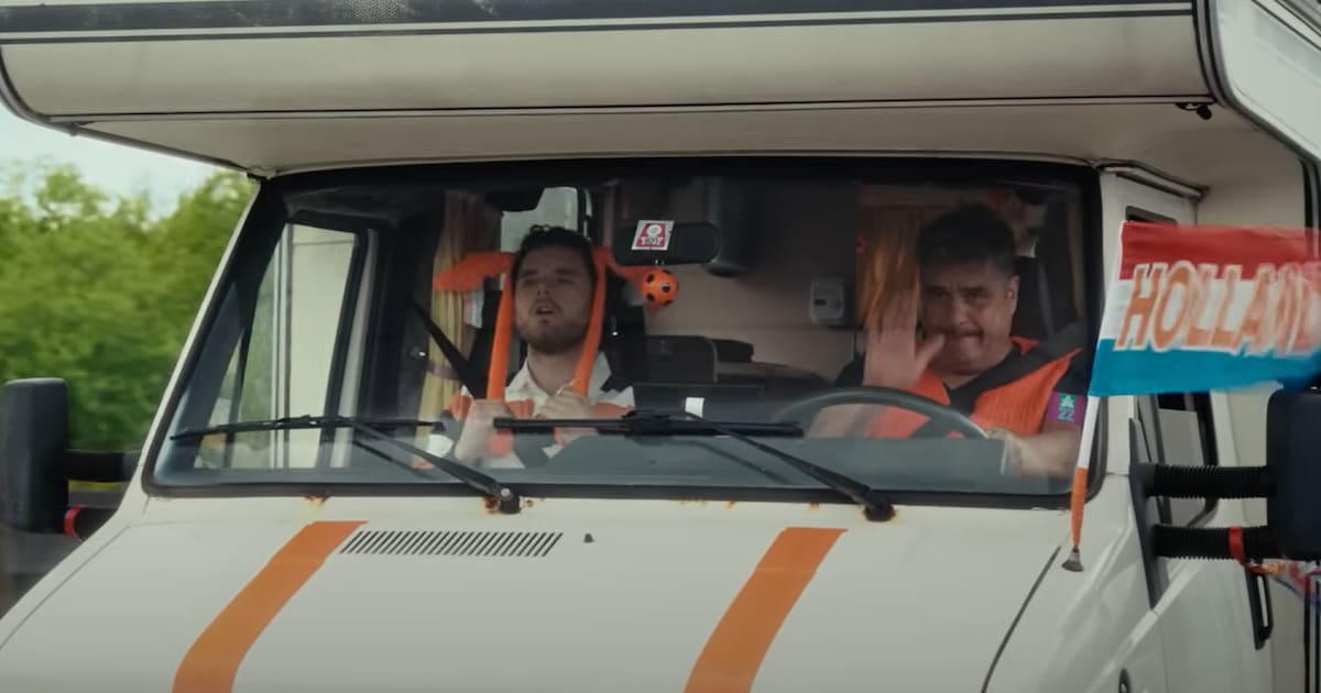 Tim (26) is ‘zoon van Frank Lammers’ in Jumbo-reclame, maar hoopt ...