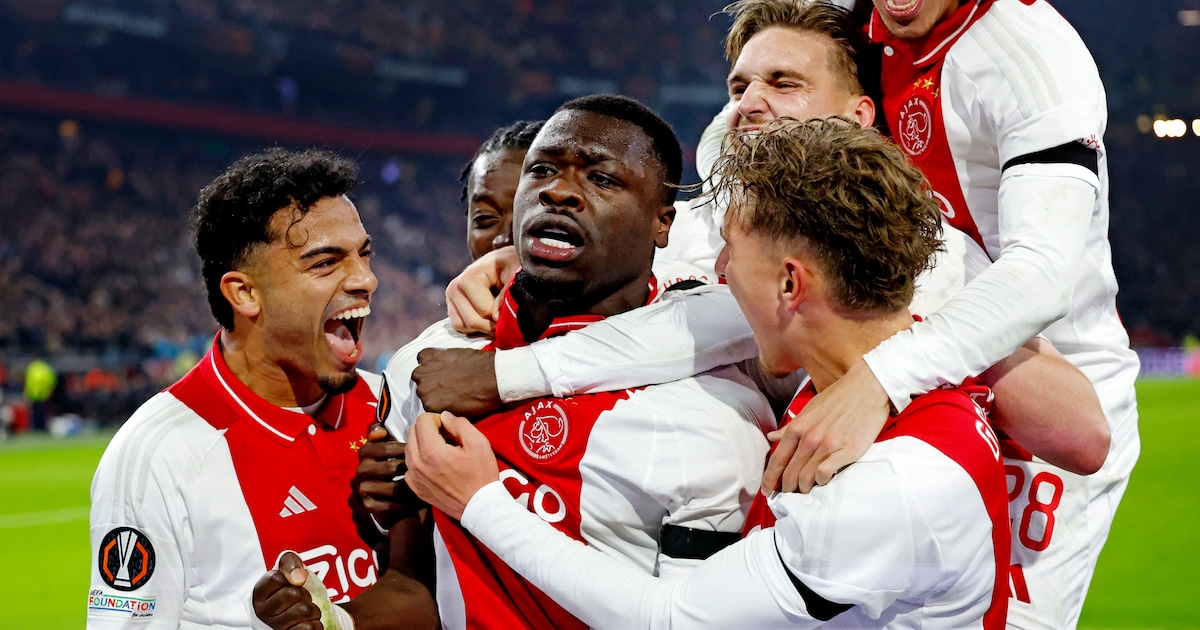 Ajax maakt ook in Europa indruk met ruime zege, Brobbey verlost van doelpuntendroogte | Voetbal ...